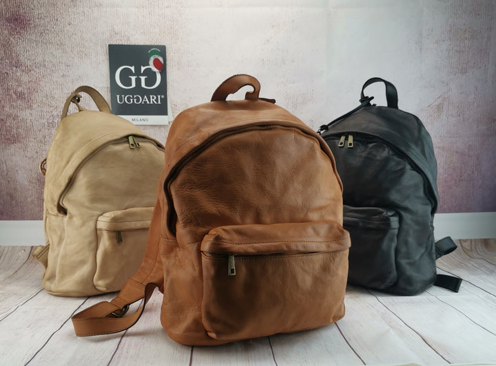 UGGARI MILANO LEATHER BAGS MADE IN ITALY