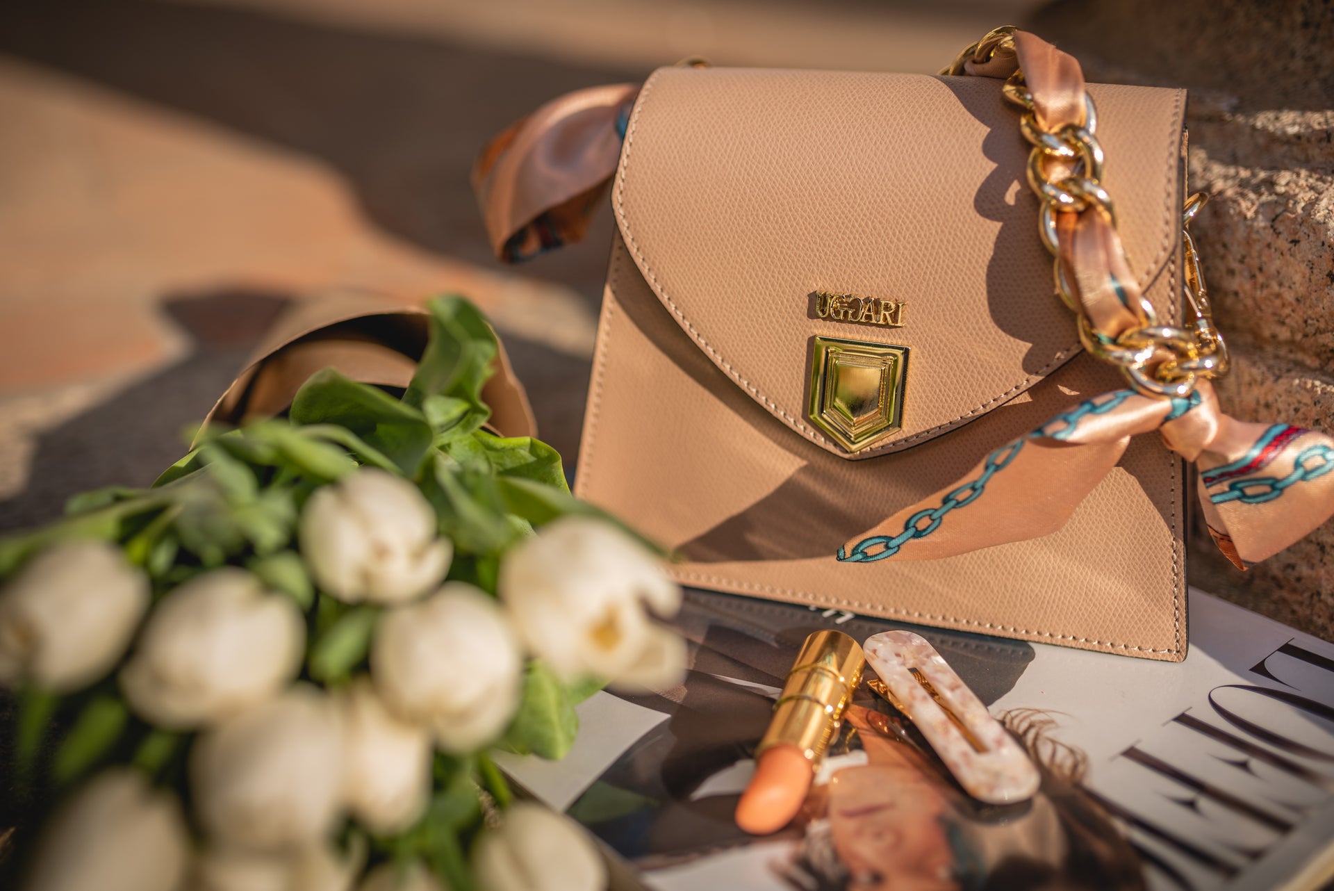 UGGARI MILANO LEATHER BAGS MADE IN ITALY